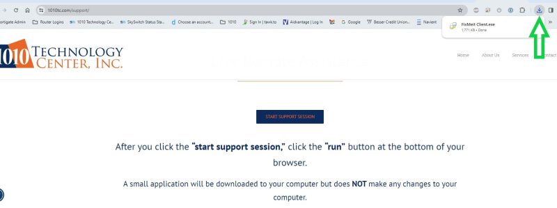 Support – 1010 Technology Center Inc